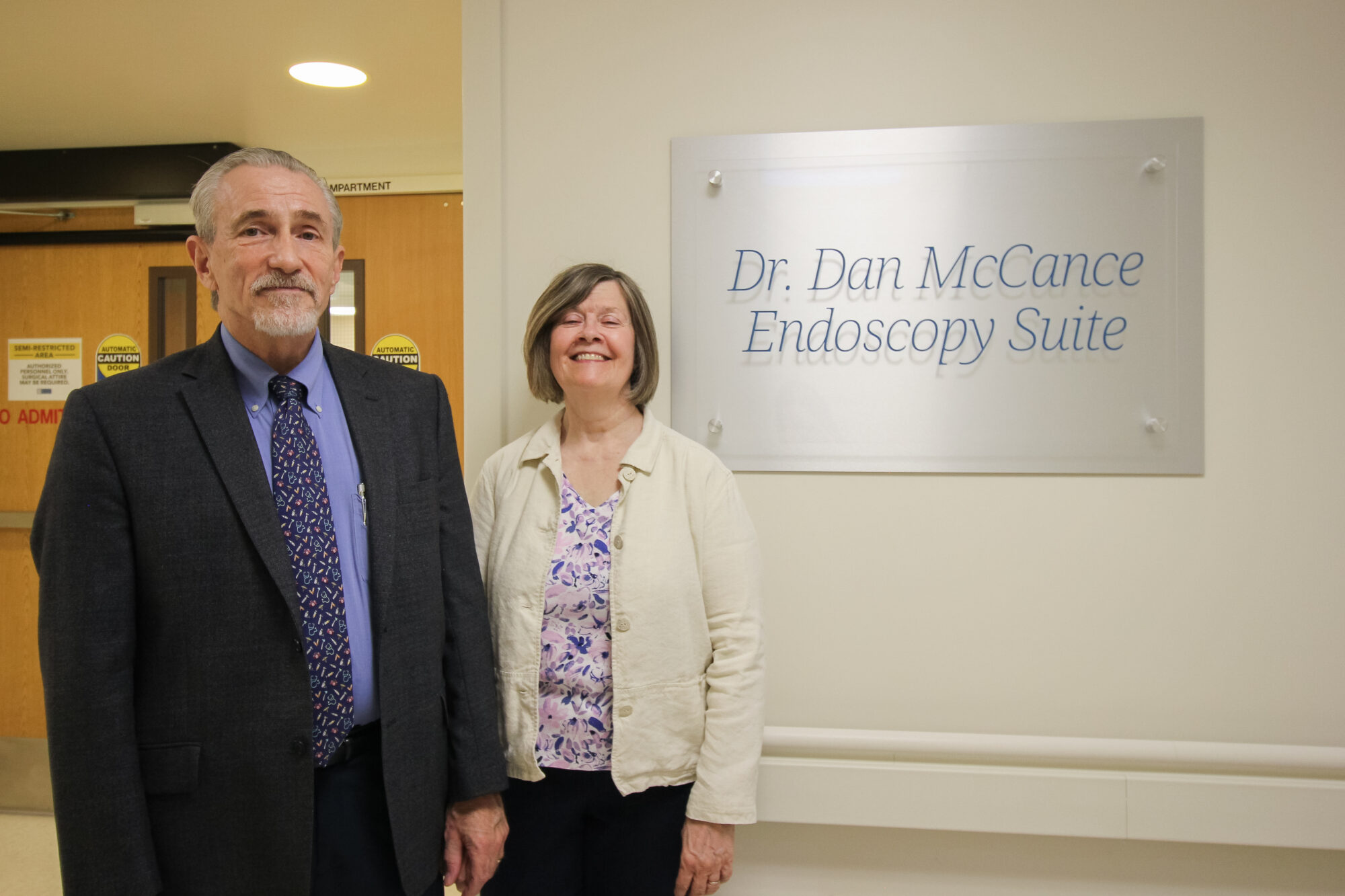 Hillsdale Hospital Names Endoscopy Suite after Dr. Dan McCance upon his ...